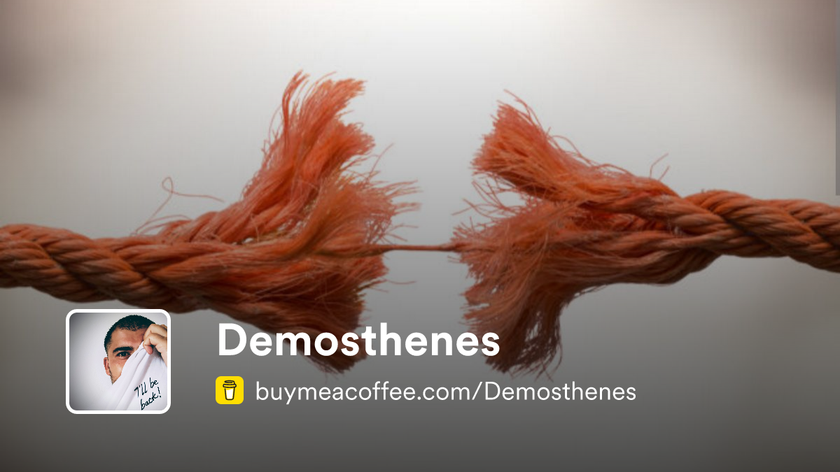 Demosthenes - Buymeacoffee