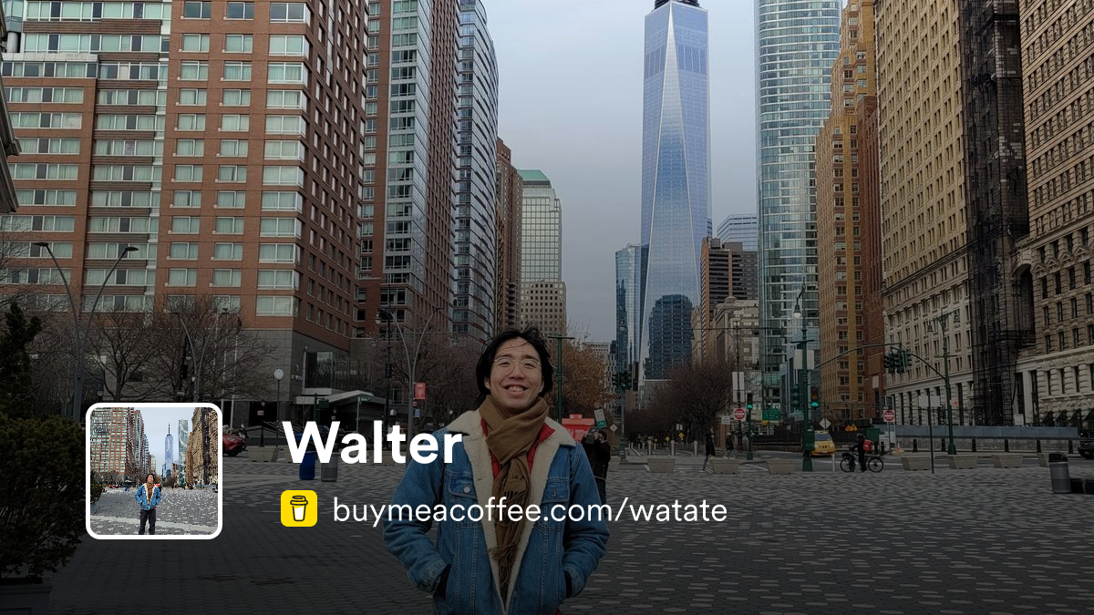 Walter is building bookslice.app, and PesanBot - Buymeacoffee