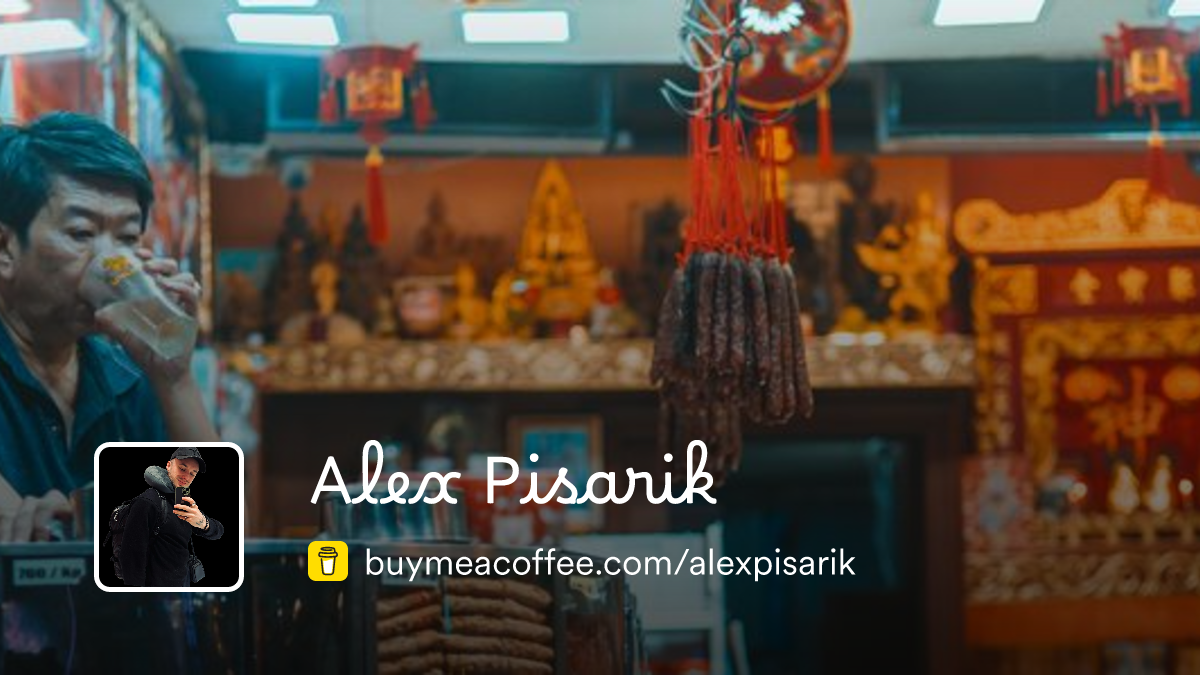 Alex Pisarik - Buymeacoffee