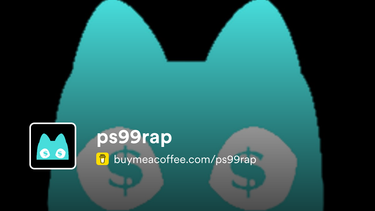 ps99rap - Buymeacoffee