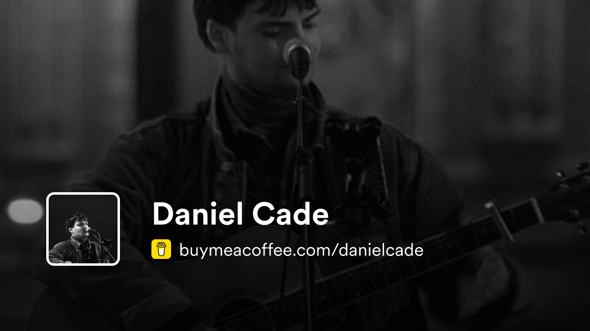 Daniel Cade - Buymeacoffee