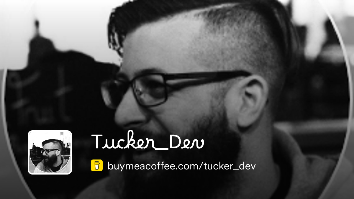 Tucker_Dev - Buymeacoffee