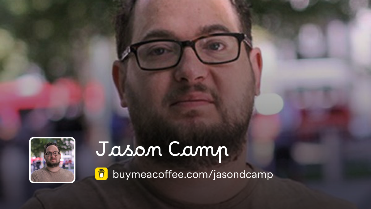 Jason Camp - Buymeacoffee
