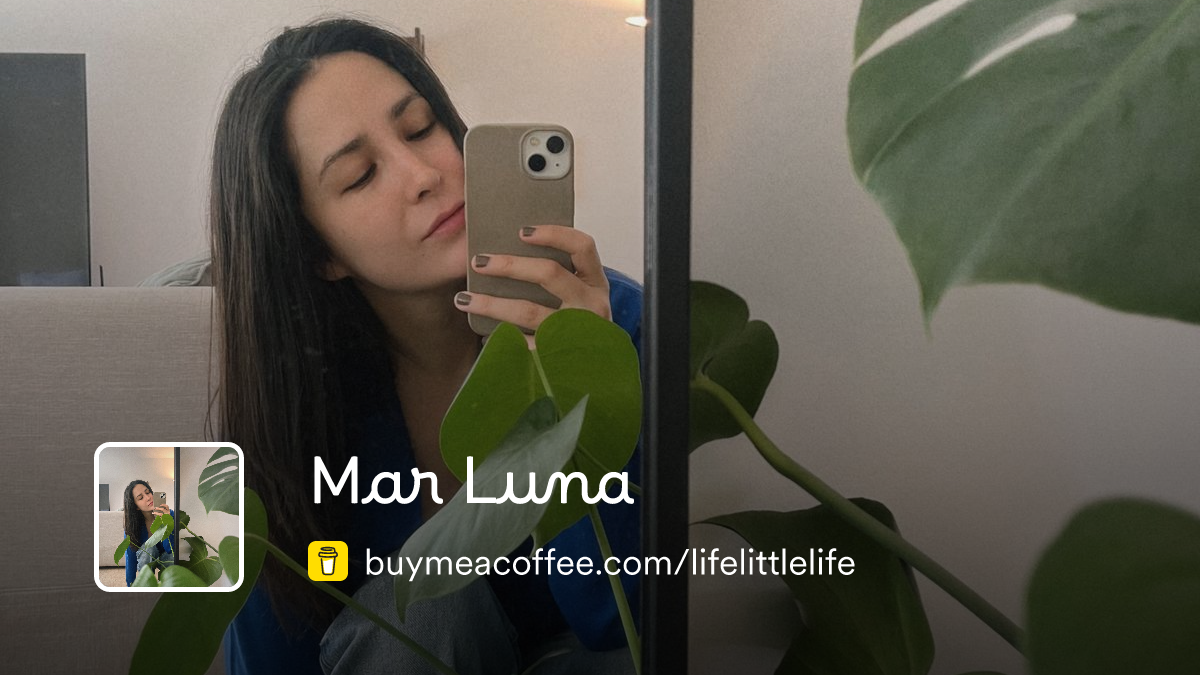 Mar Luna is 3D Artist - Buymeacoffee