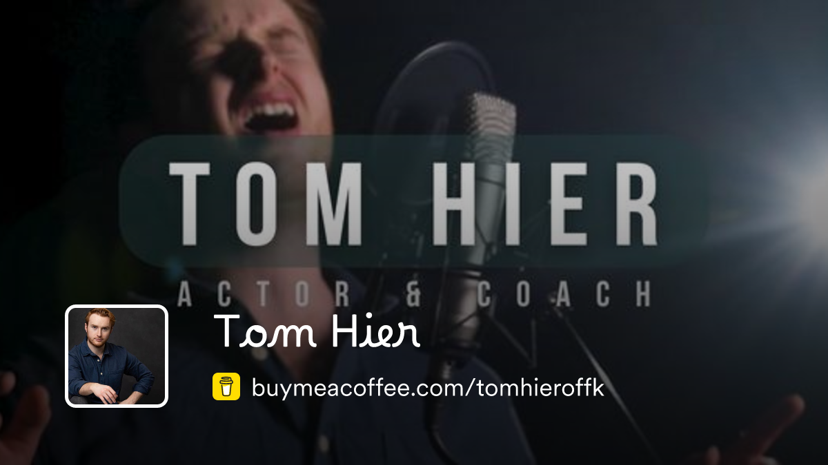 Tom Hier is Creating Music - Buymeacoffee