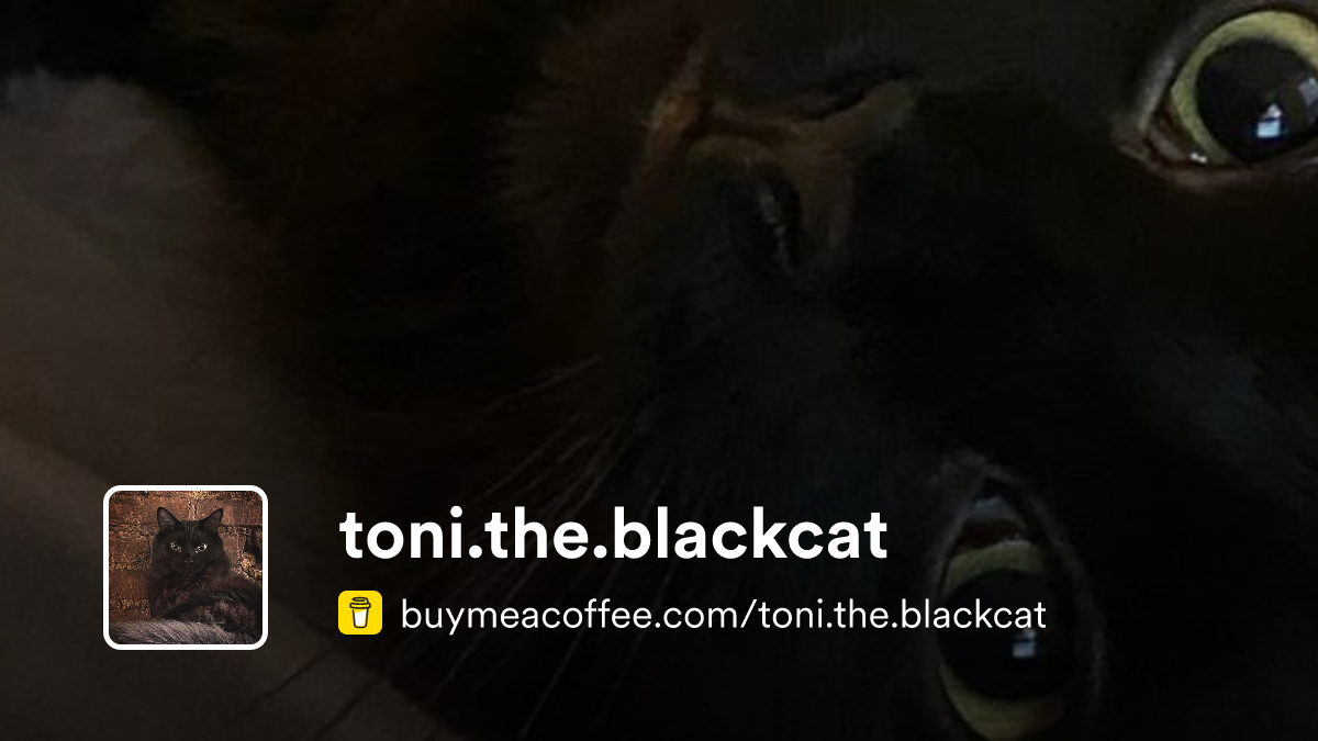toni.the.blackcat - Buymeacoffee