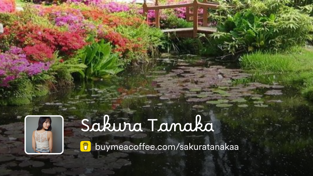 Sakura Tanaka - Buymeacoffee