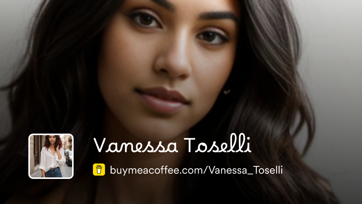 Extras | Vanessa Toselli - Buymeacoffee
