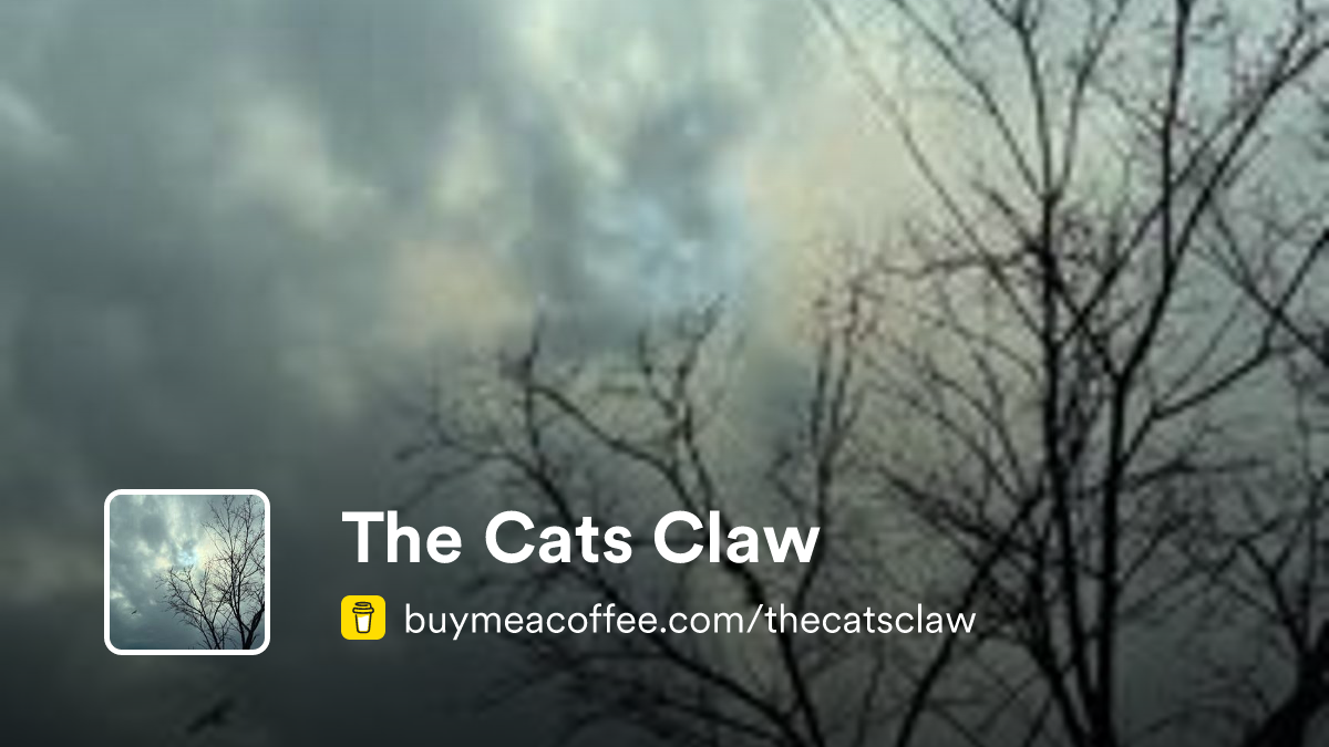 The Cats Claw is a society - Buymeacoffee