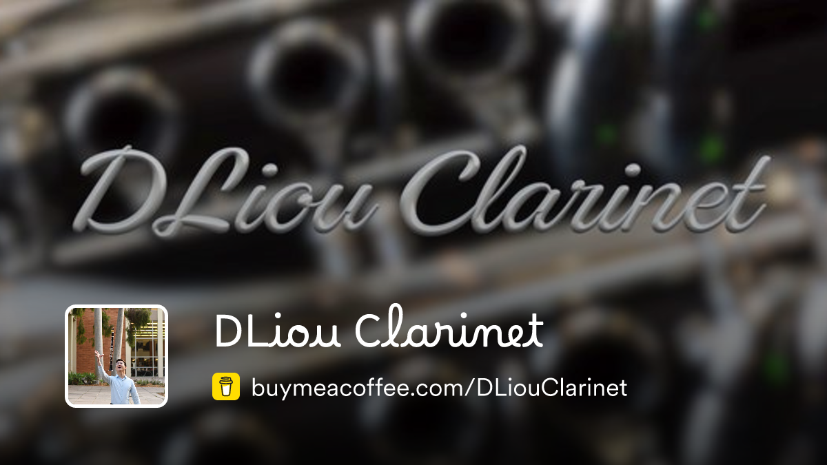 DLiou Clarinet is Anime Clarinet Covers - Buymeacoffee
