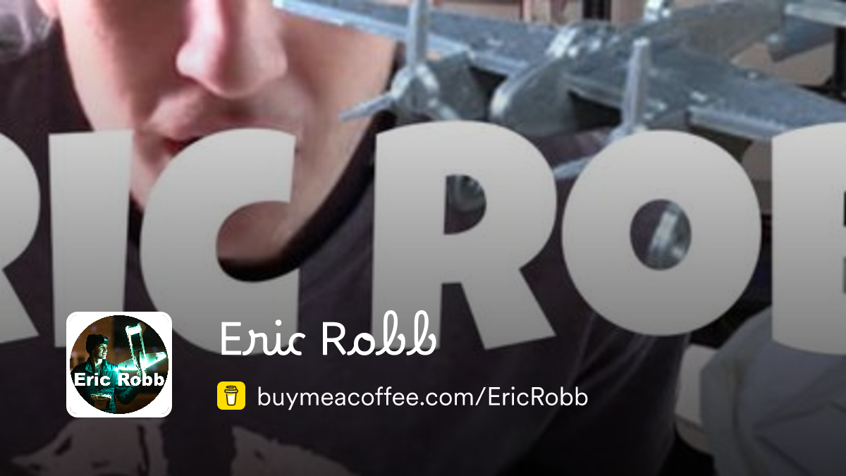 Eric Robb is a Maker, RC Enthusiast, Engineer - Buymeacoffee