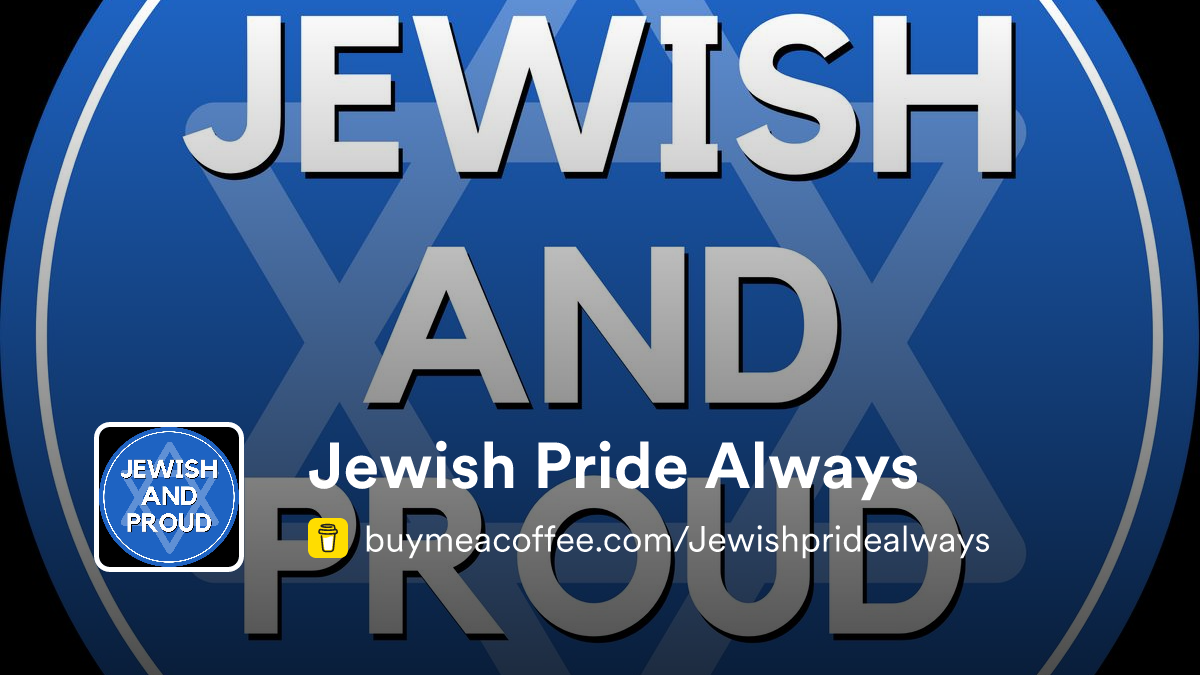 Jewish Pride Always - Buymeacoffee