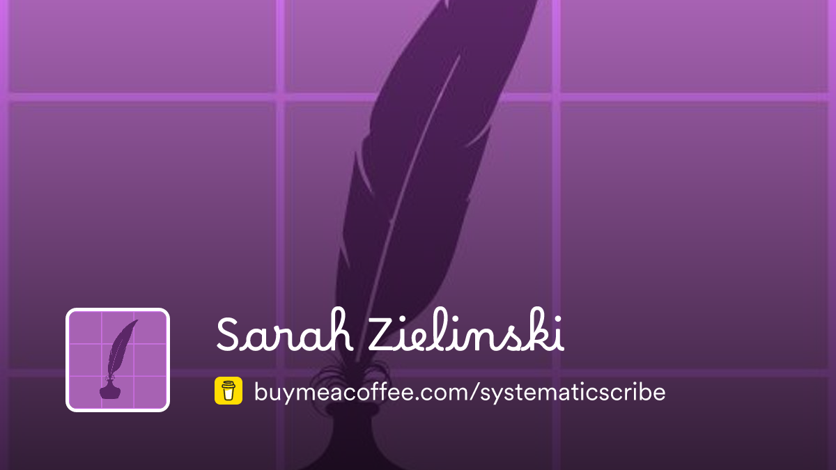 Sarah Zielinski - Buymeacoffee