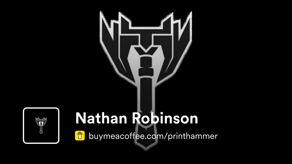 Nathan Robinson - Buymeacoffee