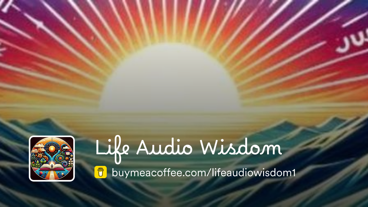 Life Audio Wisdom - Buymeacoffee