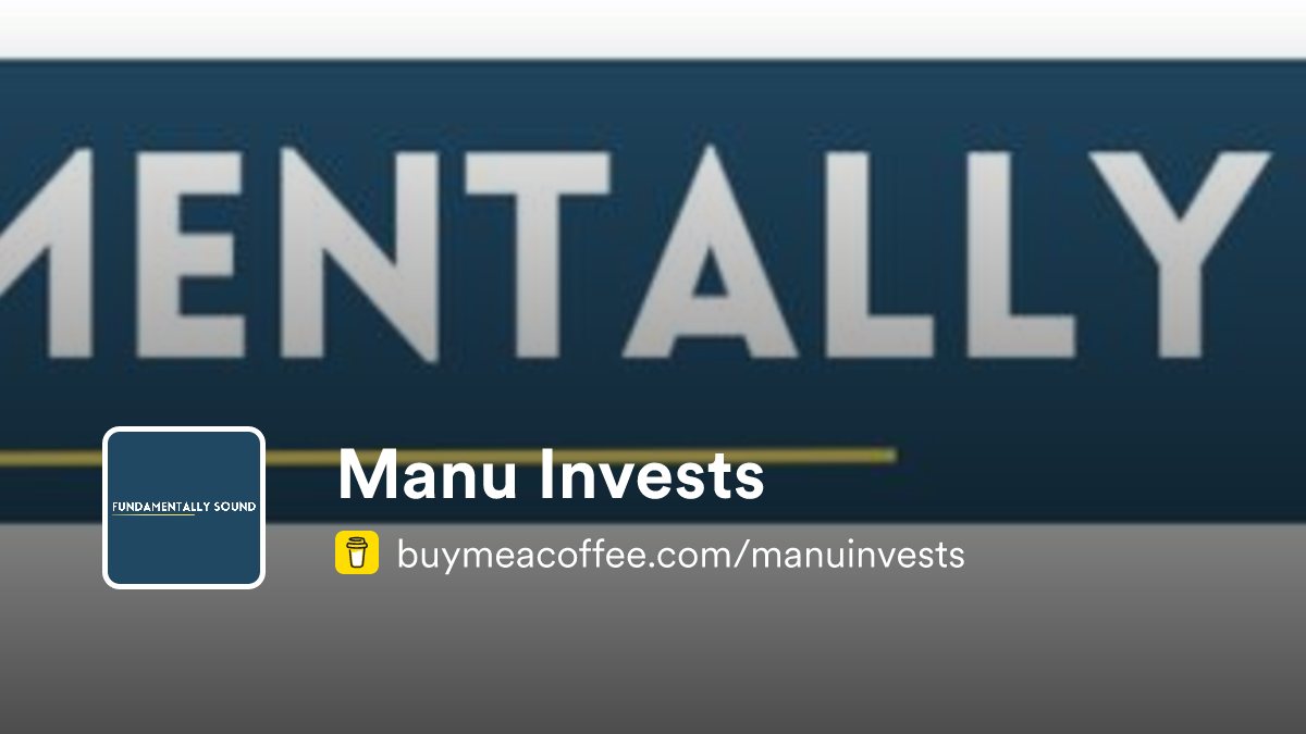 Manu Invests - Buymeacoffee