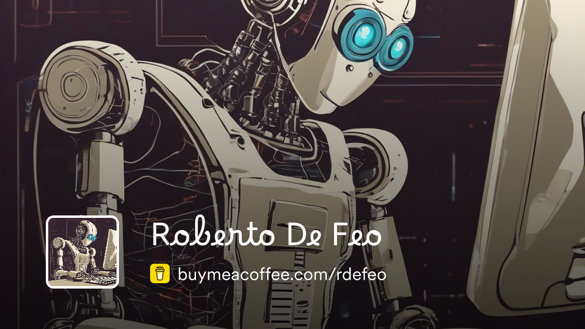 Roberto De Feo - Buymeacoffee