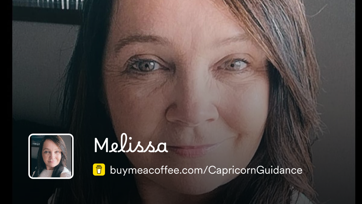 Melissa - Buymeacoffee