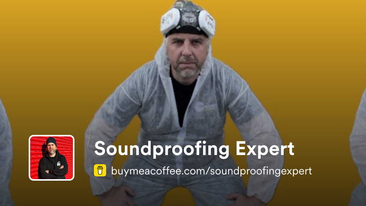 Soundproofing Expert - Buymeacoffee