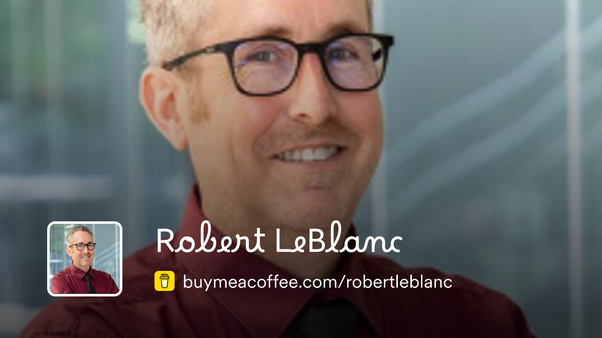 Robert LeBlanc - Buymeacoffee