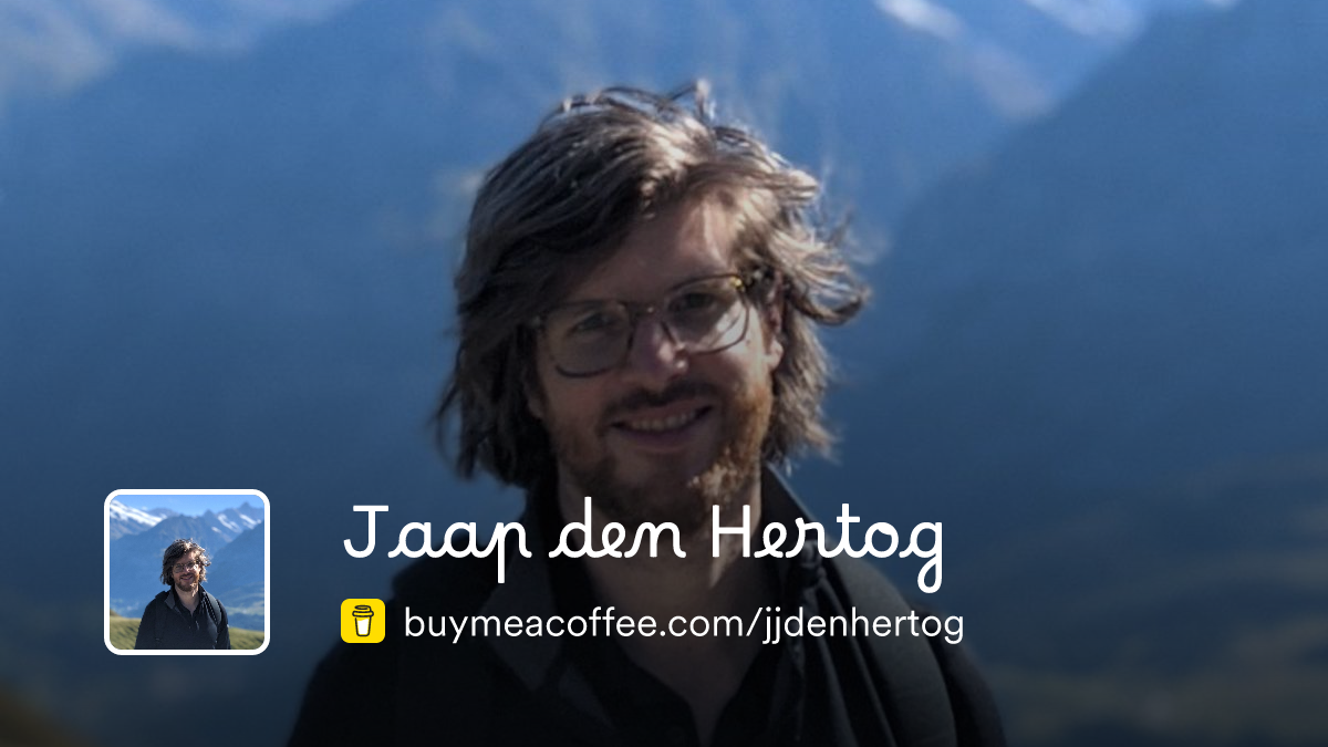 Jaap den Hertog - Buymeacoffee