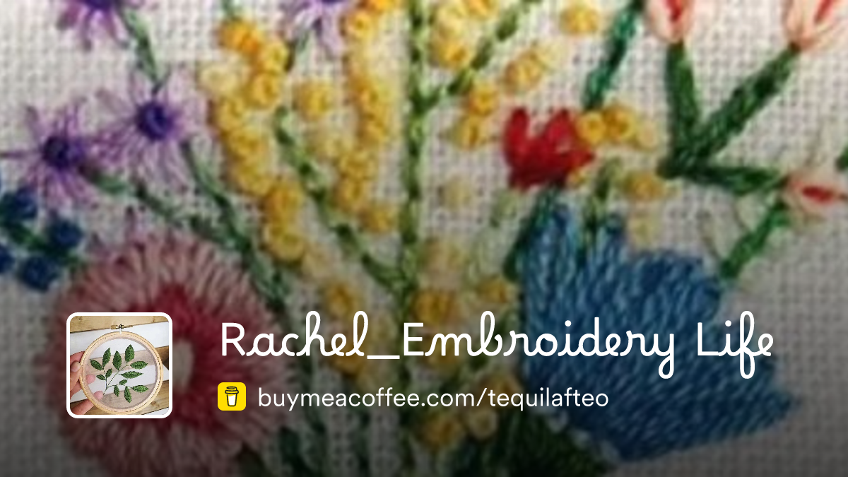 Rachel_Embroidery Life - Buymeacoffee