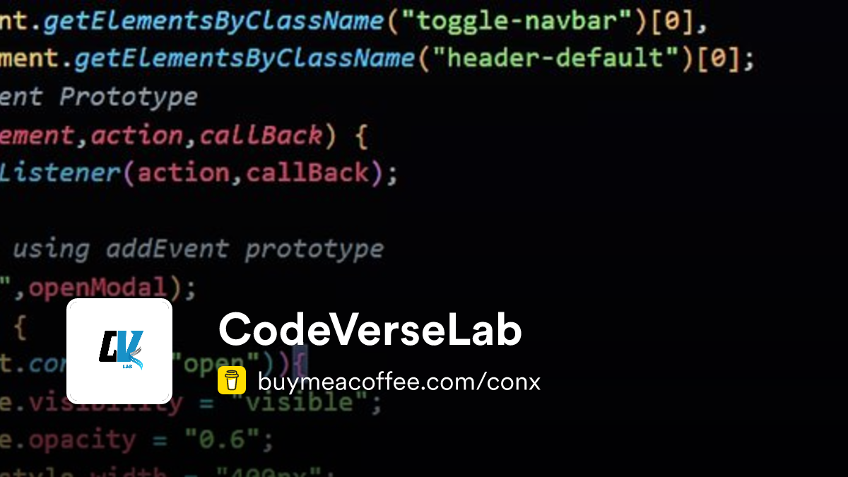 CodeVerseLab is creating websites, website coding tutorials with HTML ...