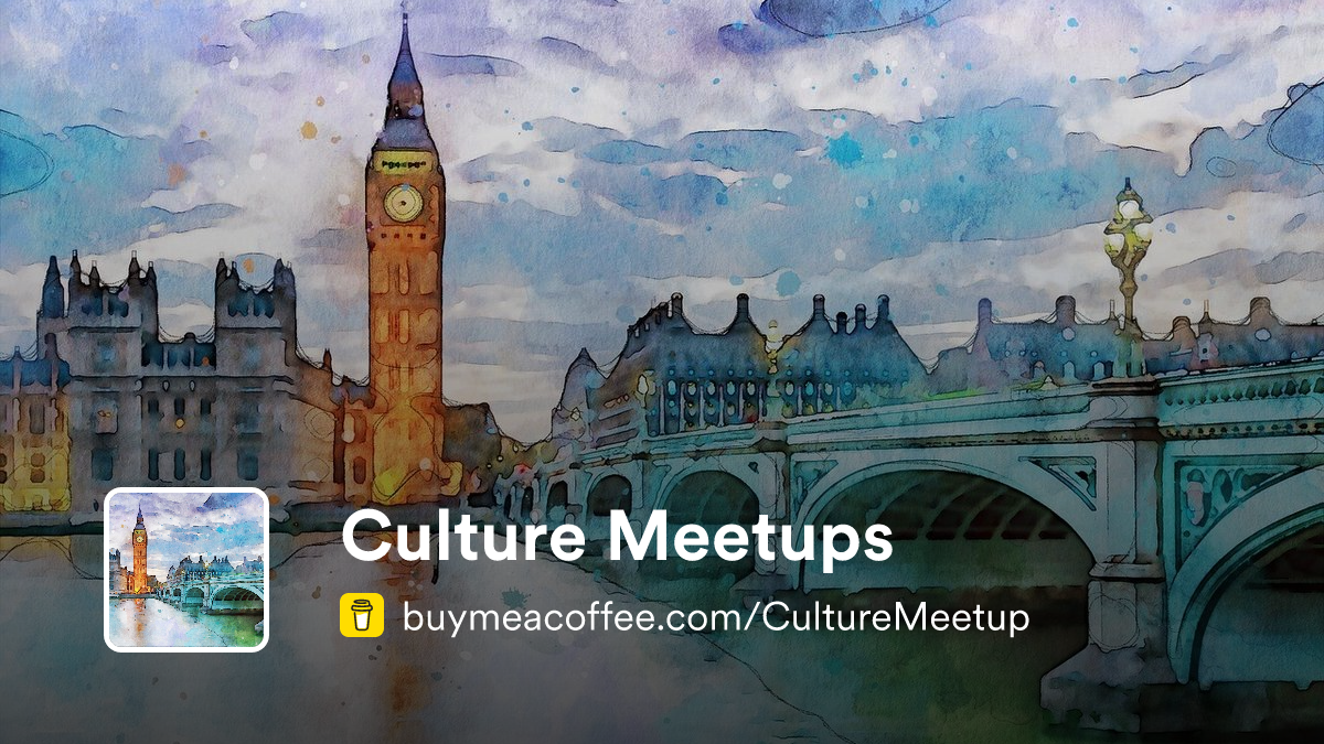 Culture Meetups - Buymeacoffee