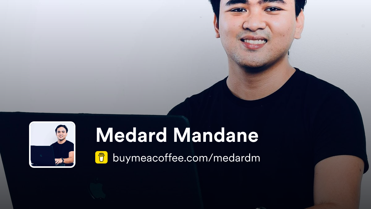 Medard Mandane - Buymeacoffee