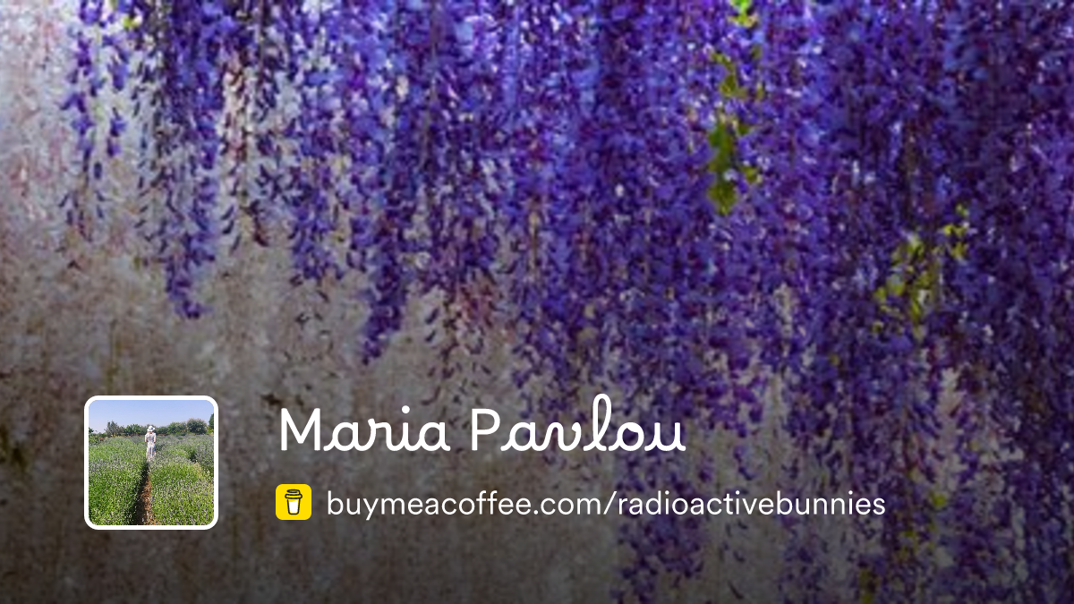 Maria Pavlou is creating art to make us all happy - Buymeacoffee