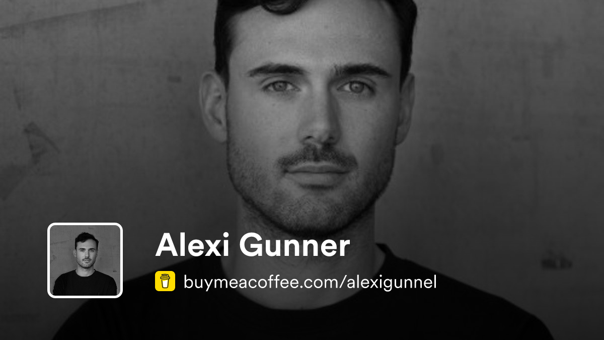 Alexi Gunner - Buymeacoffee