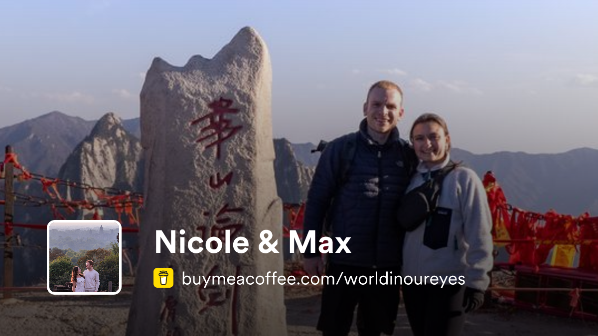 Nicole & Max - Buymeacoffee