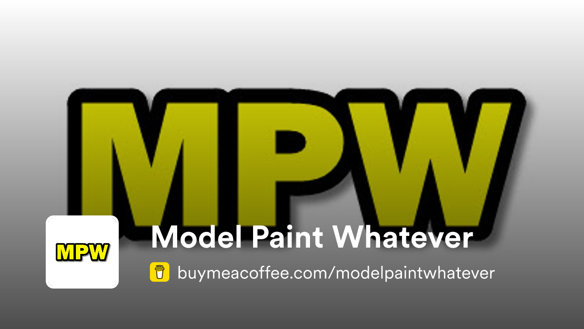 Model Paint Whatever - Buymeacoffee