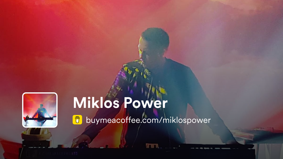 Miklos Power - Buymeacoffee