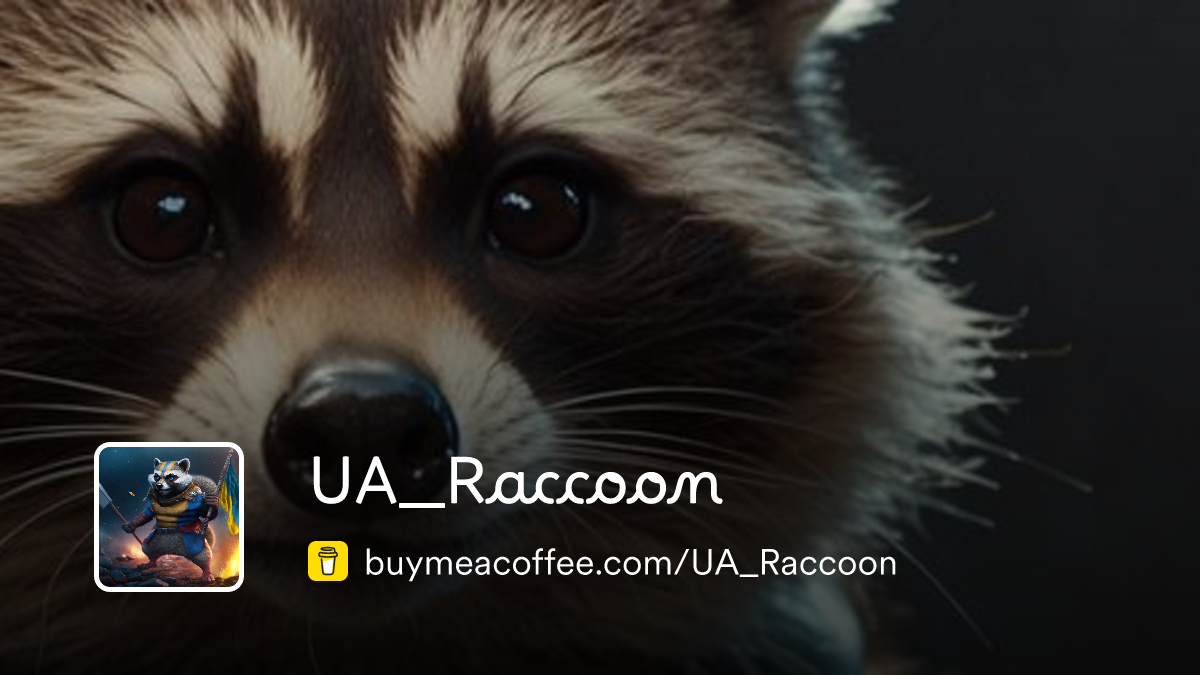 UA_Raccoon - Buymeacoffee
