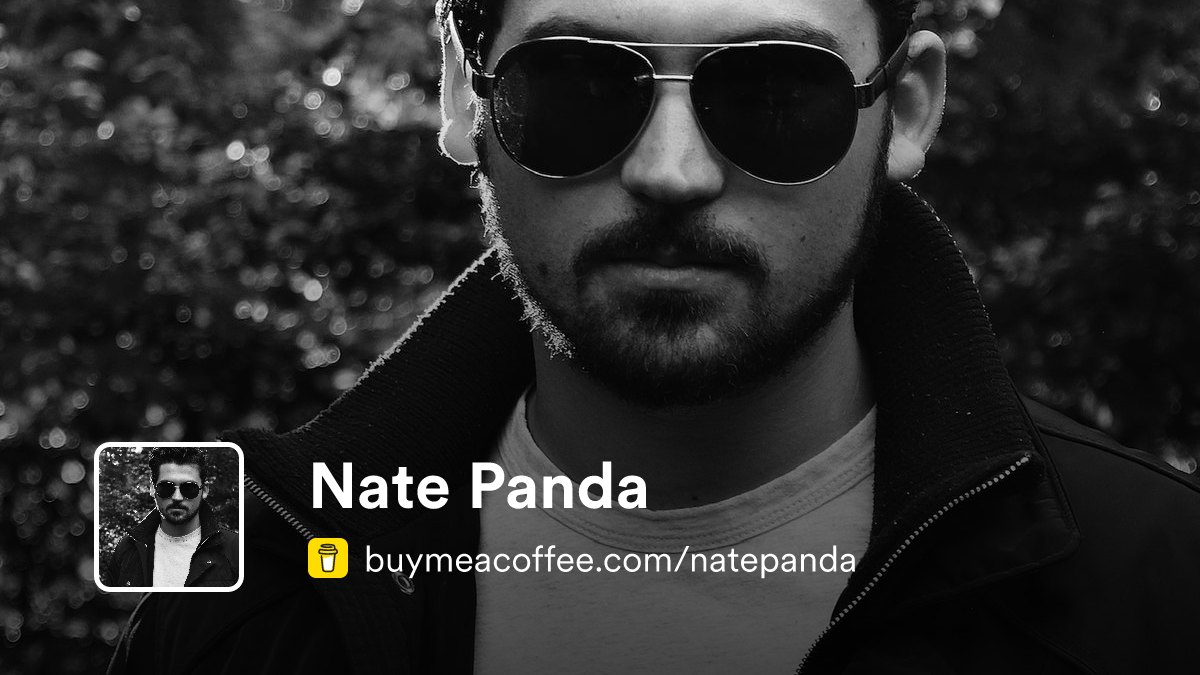 Nate Panda - Buymeacoffee