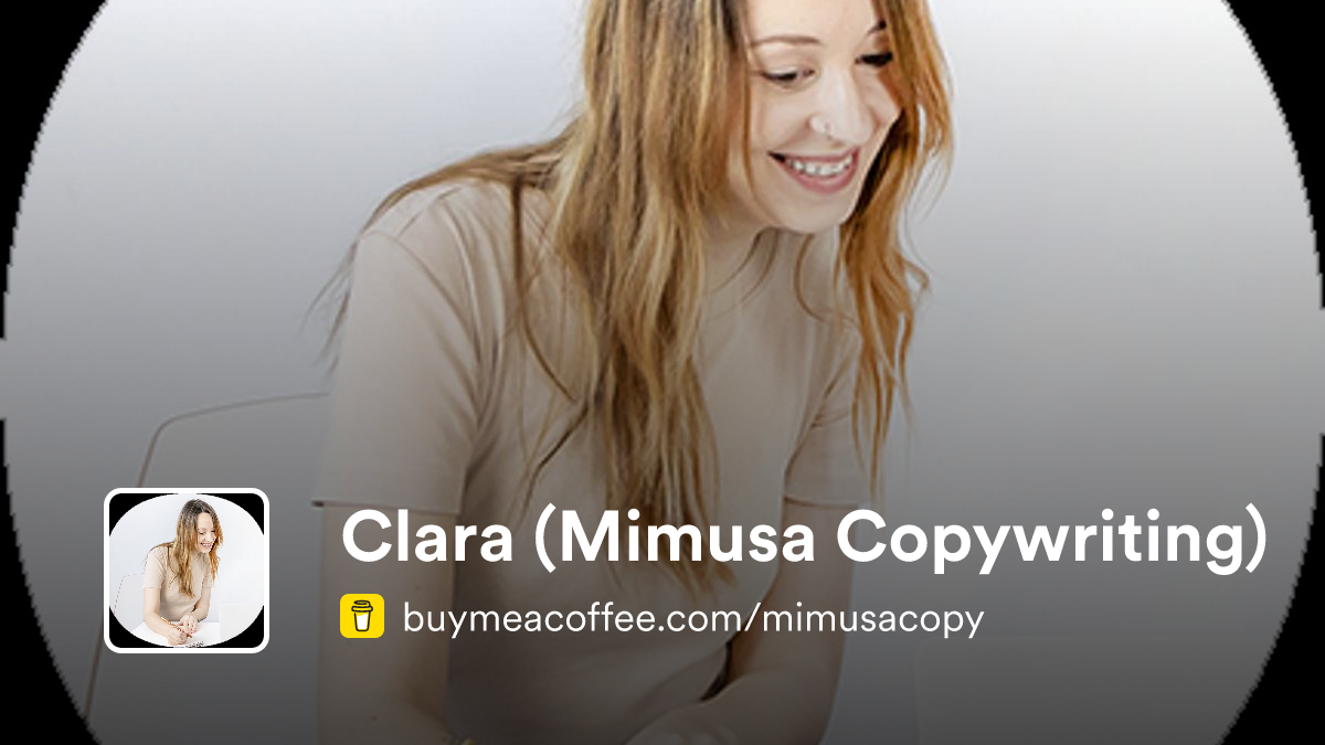 Clara (Mimusa Copywriting) is Recursos de copywriting y voz de marca para pequeños negocios y ...