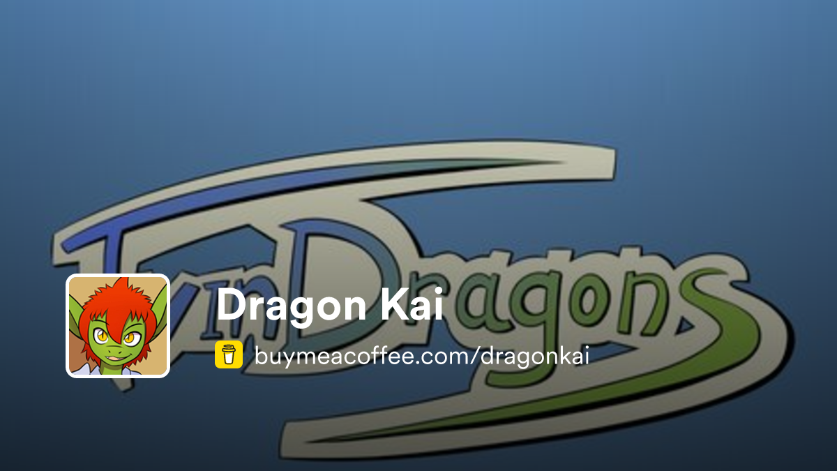 Dragon Kai is Creating the webcomic Twin Dragons - Buymeacoffee