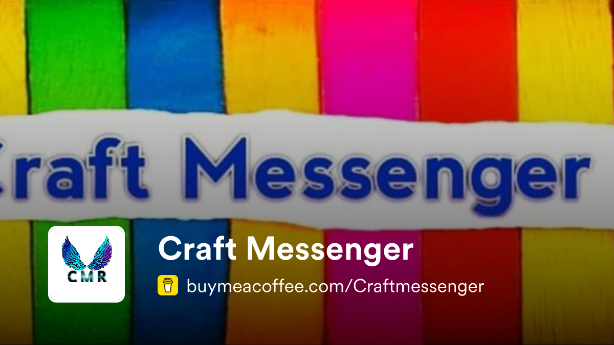 Craft Messenger - Buymeacoffee