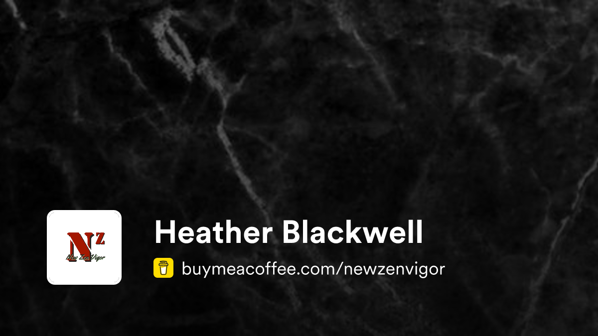 Heather Blackwell is Holistic Health Content and Courses - Buymeacoffee