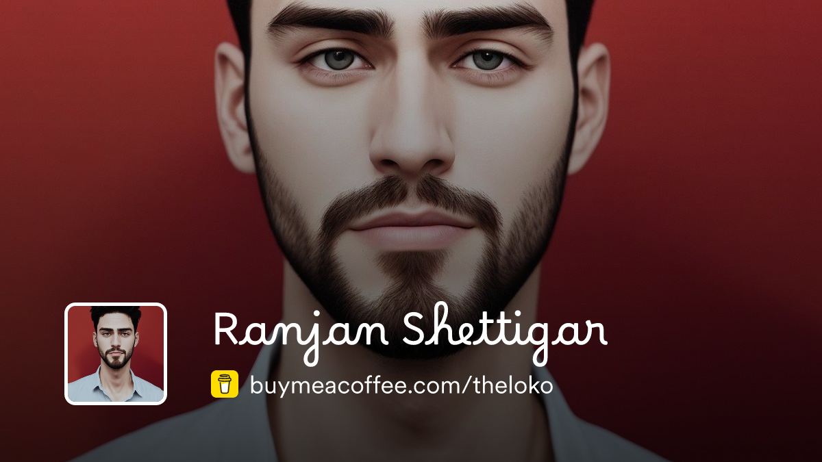 Ranjan Shettigar is Artist merging tradition with modernity - Buymeacoffee