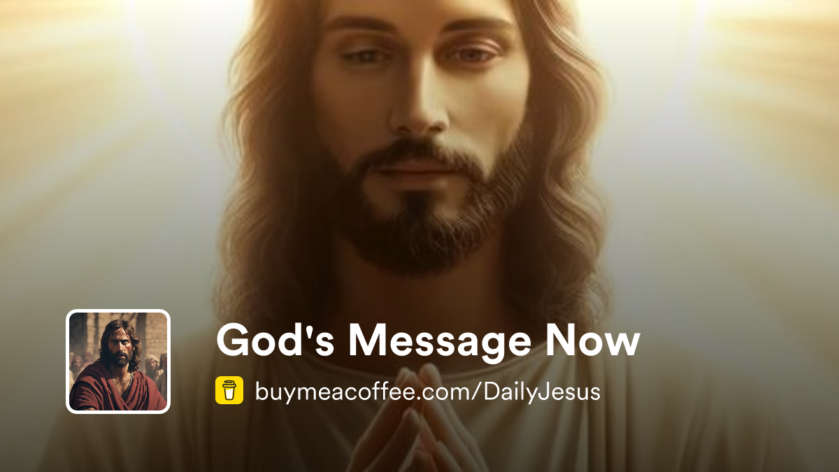 God's Message Now - Buymeacoffee