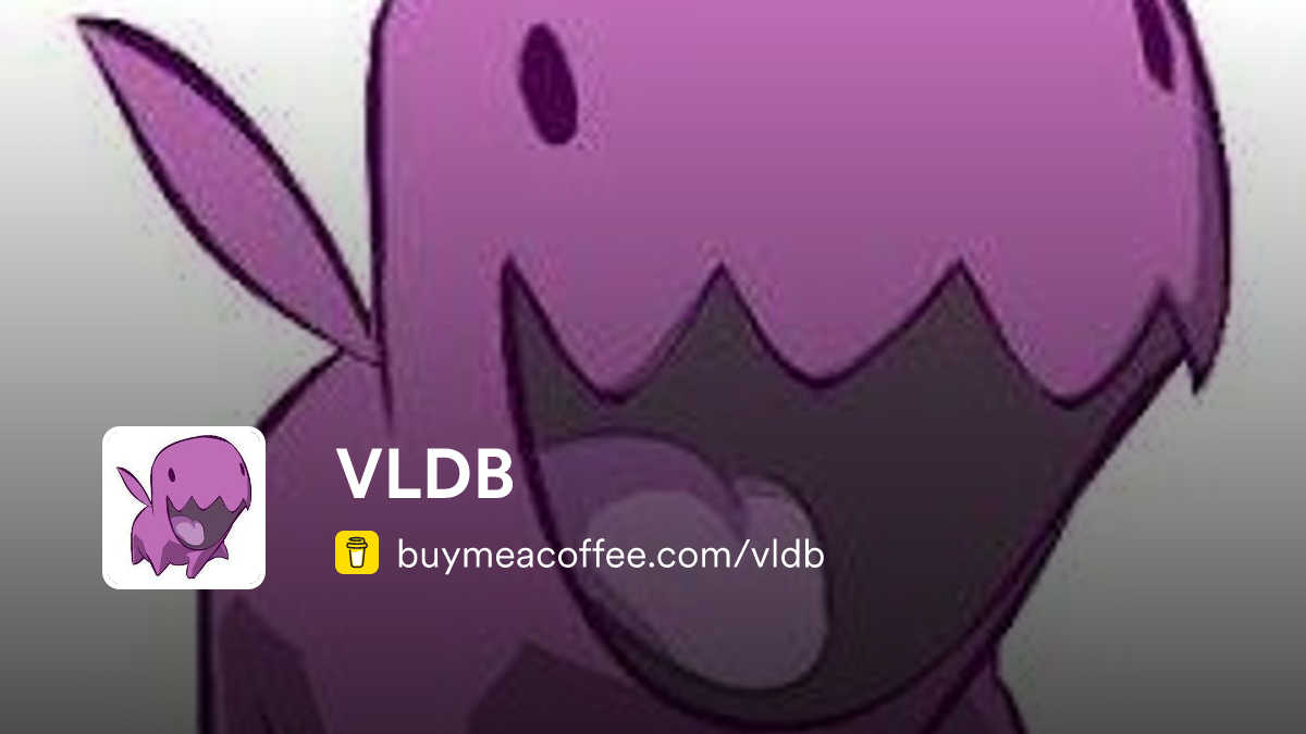 VLDB is developing applications - Buymeacoffee