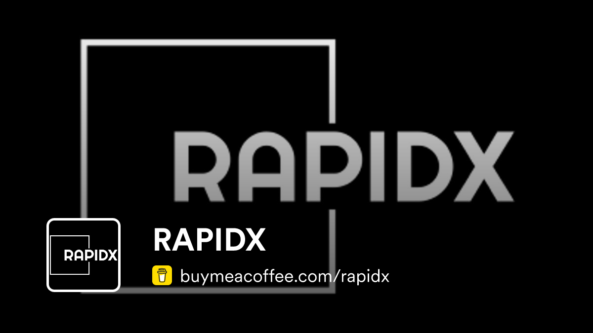 RAPIDX - Buymeacoffee