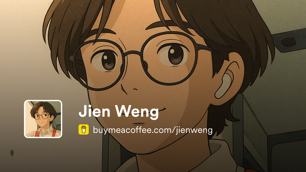 Jien Weng - Buymeacoffee