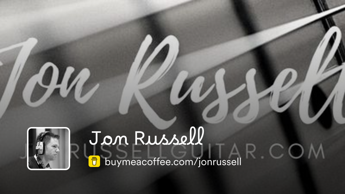 Jon Russell is creating guitar arrangements, transcriptions and tuition ...