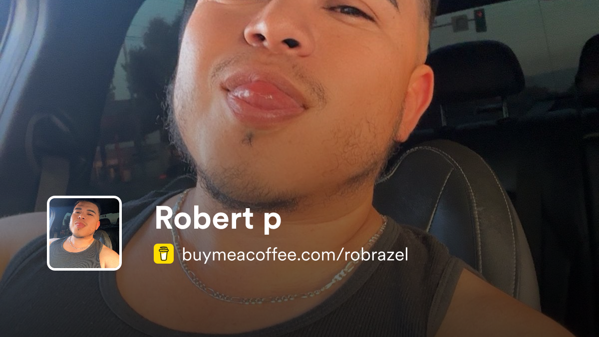 Robert p - Buymeacoffee