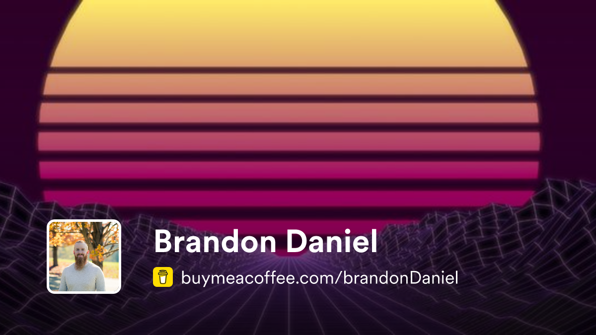 Brandon Daniel - Buymeacoffee