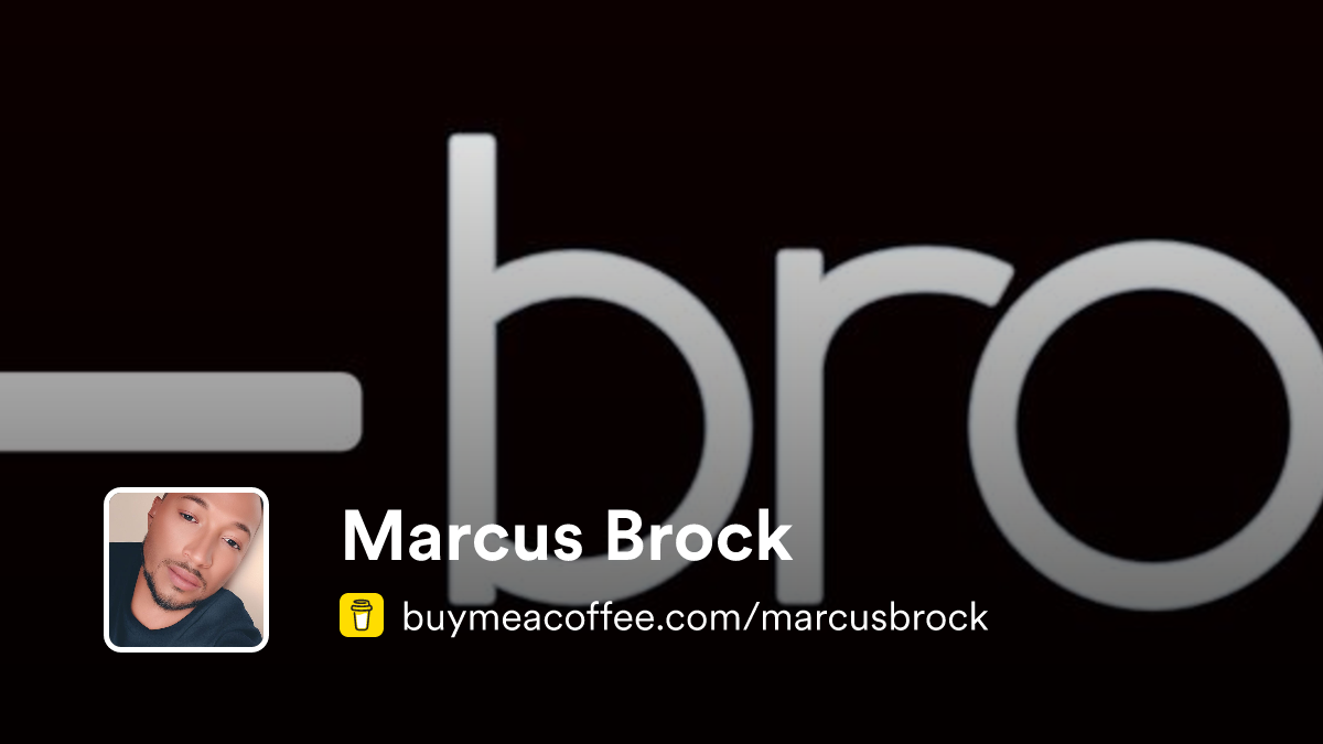 Marcus Brock - Buymeacoffee