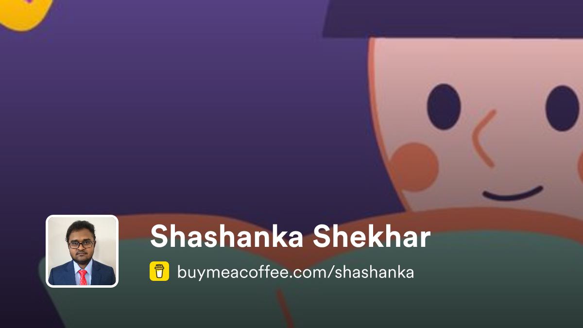 Shashanka Shekhar - Buymeacoffee